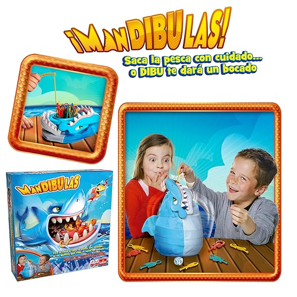 Mandibulas, Juego de Mesa, para niños partir de 4 años. Rescata los ...